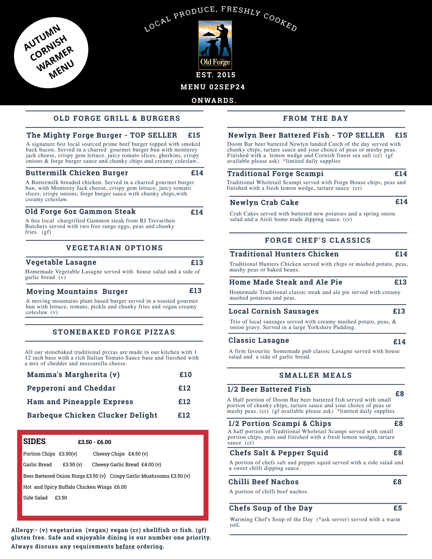 Old Forge | Bar | Kenegie Manor Holiday Park | Cornwall