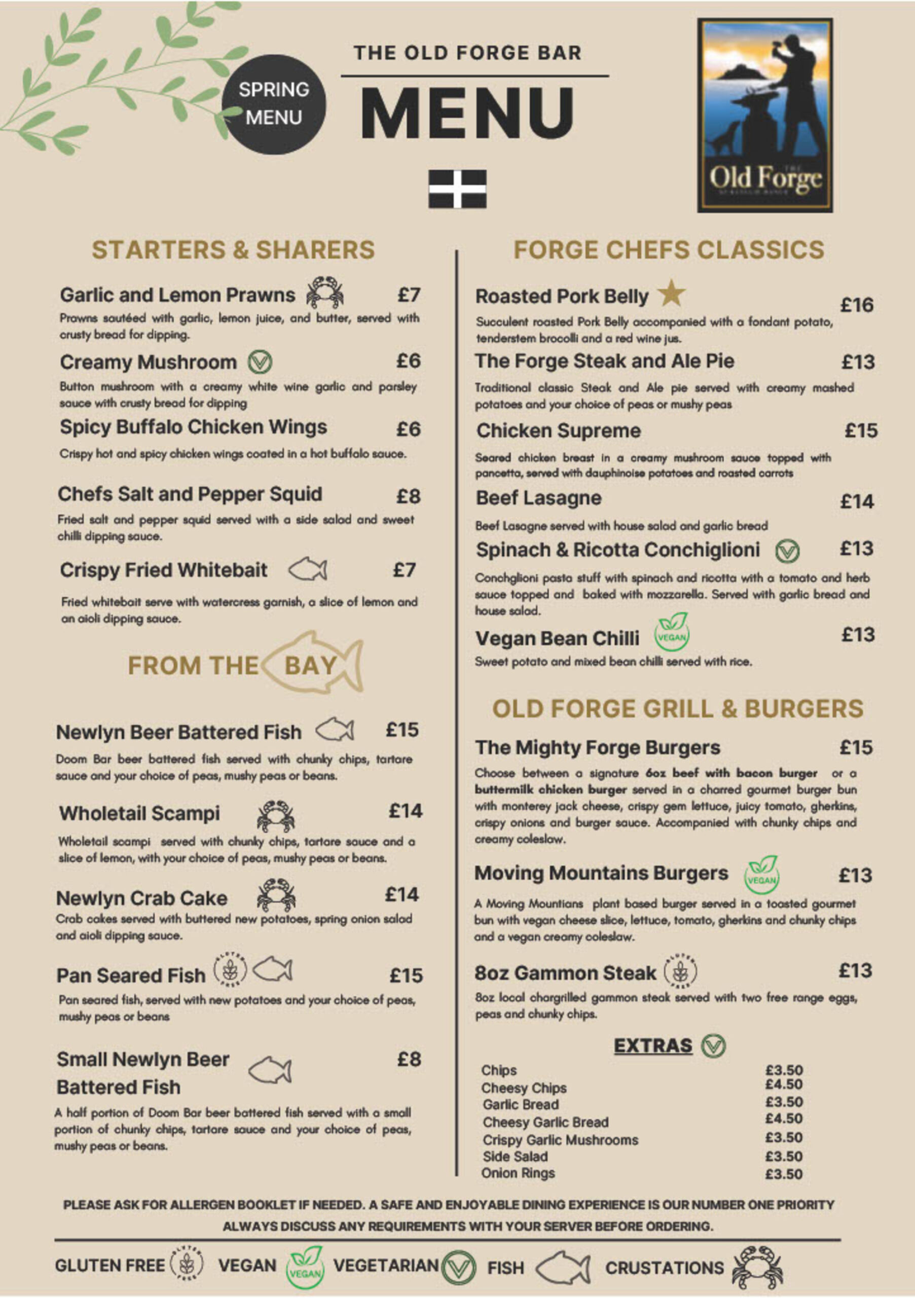Old Forge | Bar | Kenegie Manor Holiday Park | Cornwall